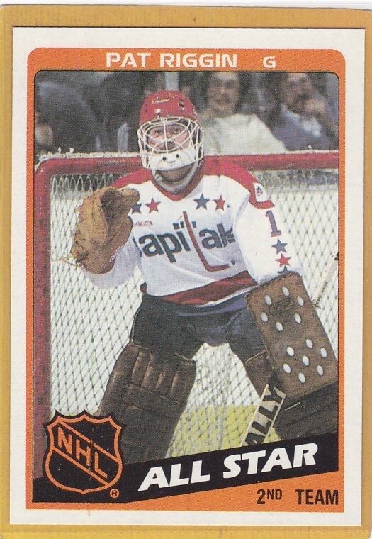 1984-85 TOPPS HOCKEY PAT RIGGIN #164 CAPITALS NMMT *A15109 | eBay