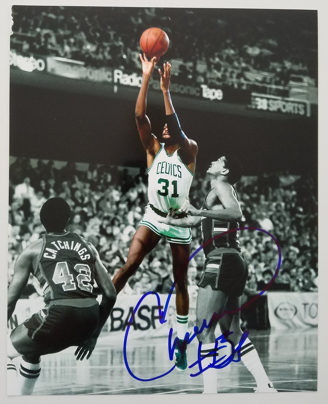 Cedric Maxwell Signed Custom Edit 8x10 Photo Boston Celtics Cornbread ...