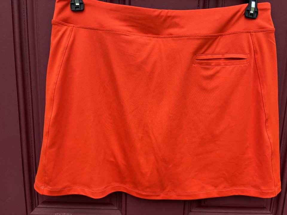 Puma orange skort skirt womens size M Tennis Or Golf Skirt Or Skirt EUC ...
