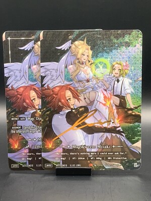 Fabled Sagas TCG Magikween Misaki Signature & Non-Sig (2) Variant ...