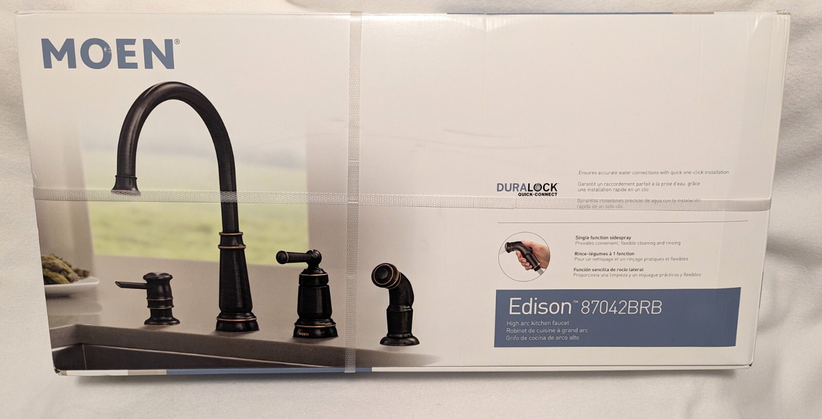 Moen Edison 87042BRB Kitchen Faucet for sale online | eBay