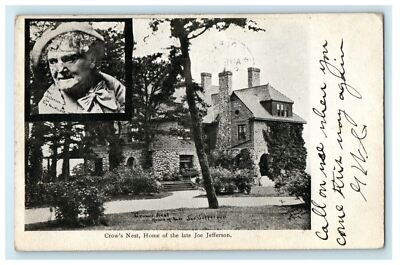 1905 Crow's Nest Home Of Late Joe Jefferson Buzzard Bay Massachusetts ...