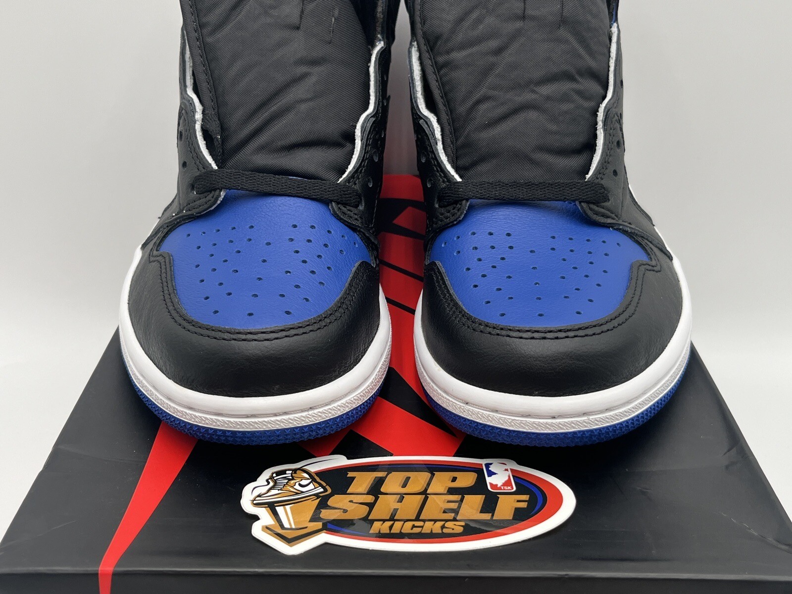 New Air Jordan 1 High Royal Toe 2020 Size 8.5 Rare Retro Authentic Blue ...