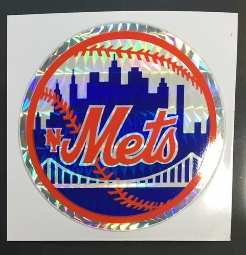 2 Vintage New York Mets MLB Baseball Logo Sports Decal Stickers - FREE ...