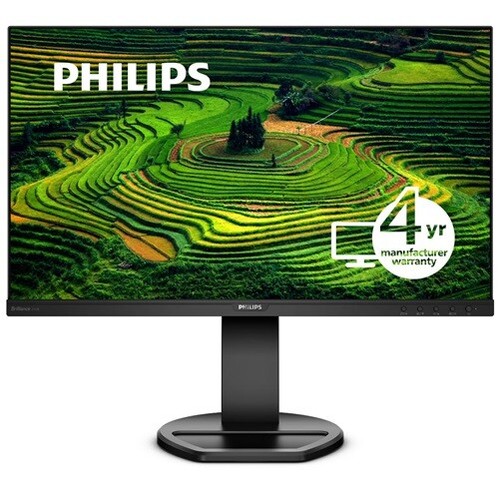 PHILIPS 241B8QJEB/17 24" FHD 1920x1080 75Hz 5ms LCD IPS Monitor ...