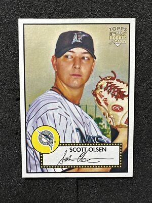 SCOTT OLSEN #16 2006 Topps '52 Rookies QTY Florida Marlins | eBay