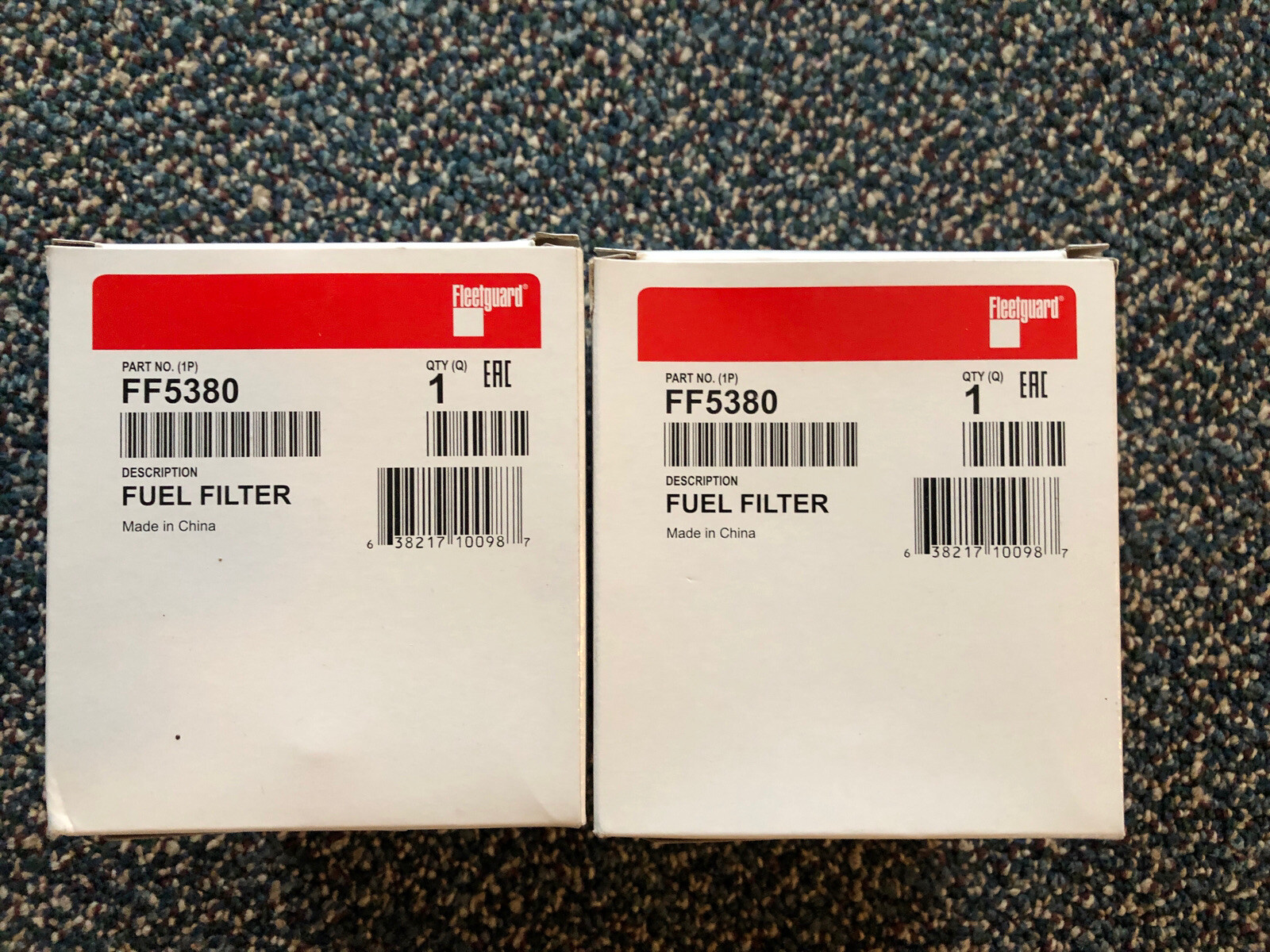 FLEETGUARD FF5380 - Fuel filter cross reference