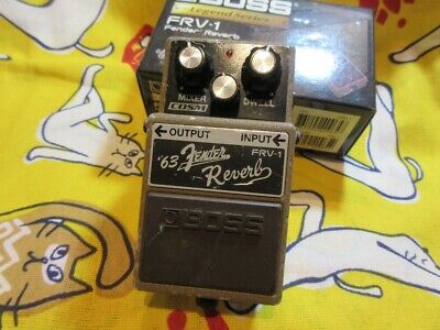 BOSS FRV-1'63 Fender Reverb Guitar Effect Pedal Rare Used | eBay