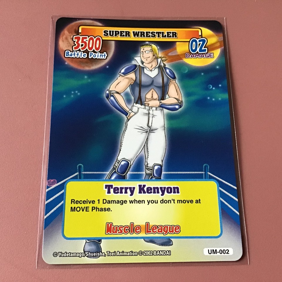 Terry Kenyon Holo Foil - 2002 Ultimate Muscle - Battle Card Game - UM ...
