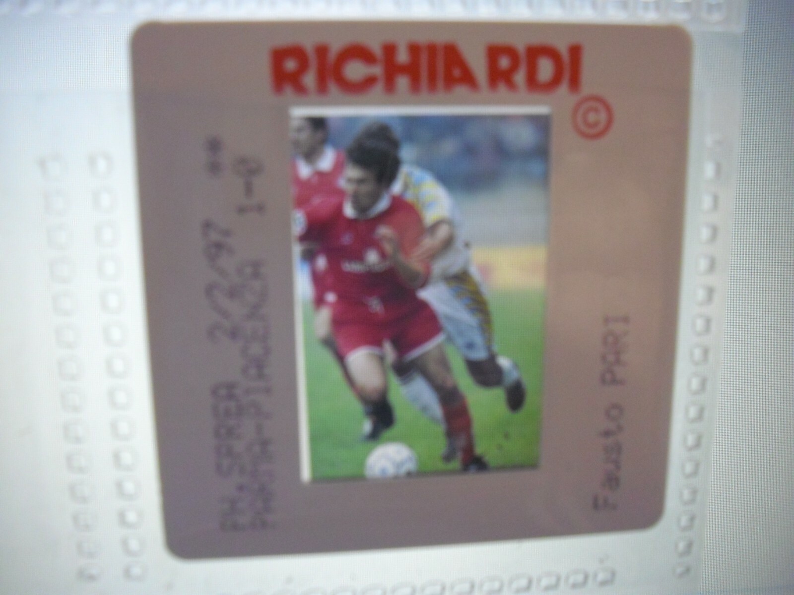 Press Photo slide negative Piacenza Fausto Pari 2.2.1997 | eBay