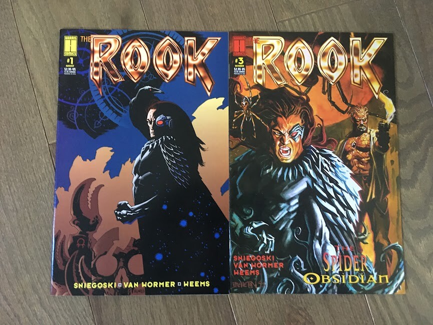 ROOK COMIC LOT 2 ISSUES # 1, 3 HARRIS COMICS TOM SNIEGOSKI | eBay
