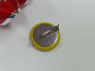 3Pcs Tabbed 3V Battery Button Coin Cell With 2 Solder Tabs FAST SHIP ...