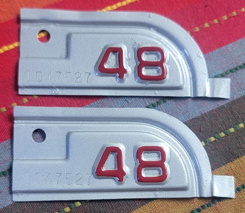 1948 California License Plate Tabs | eBay