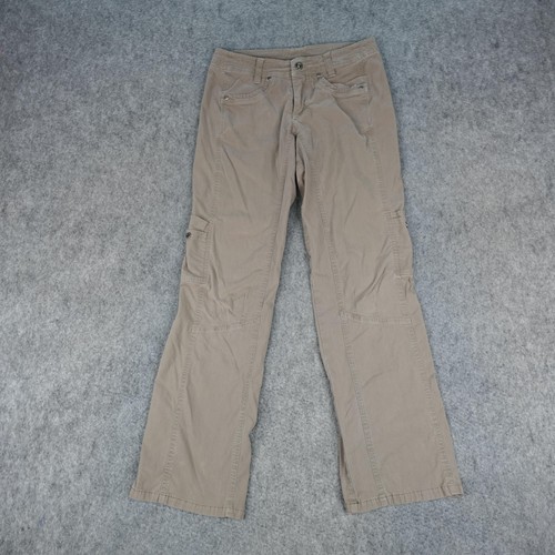 Kuhl Pants Womens 4 Regular Brown Cargo Free Range Outdoor Hiking Trail ...
