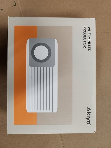 AKIYO O1 Mini LED Portable Projector (OPEN BOX) | eBay