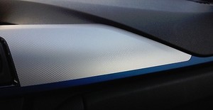 BMW OEM F32 F33 4 Series 2014-2019 Aluminum Hexagon & Blue Interior ...
