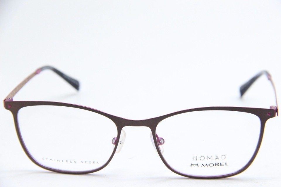 NEW MOREL NOMAD 40074N MP03 BRONZE PINK BLACK AUTHENTIC EYEGLASSES 53 ...