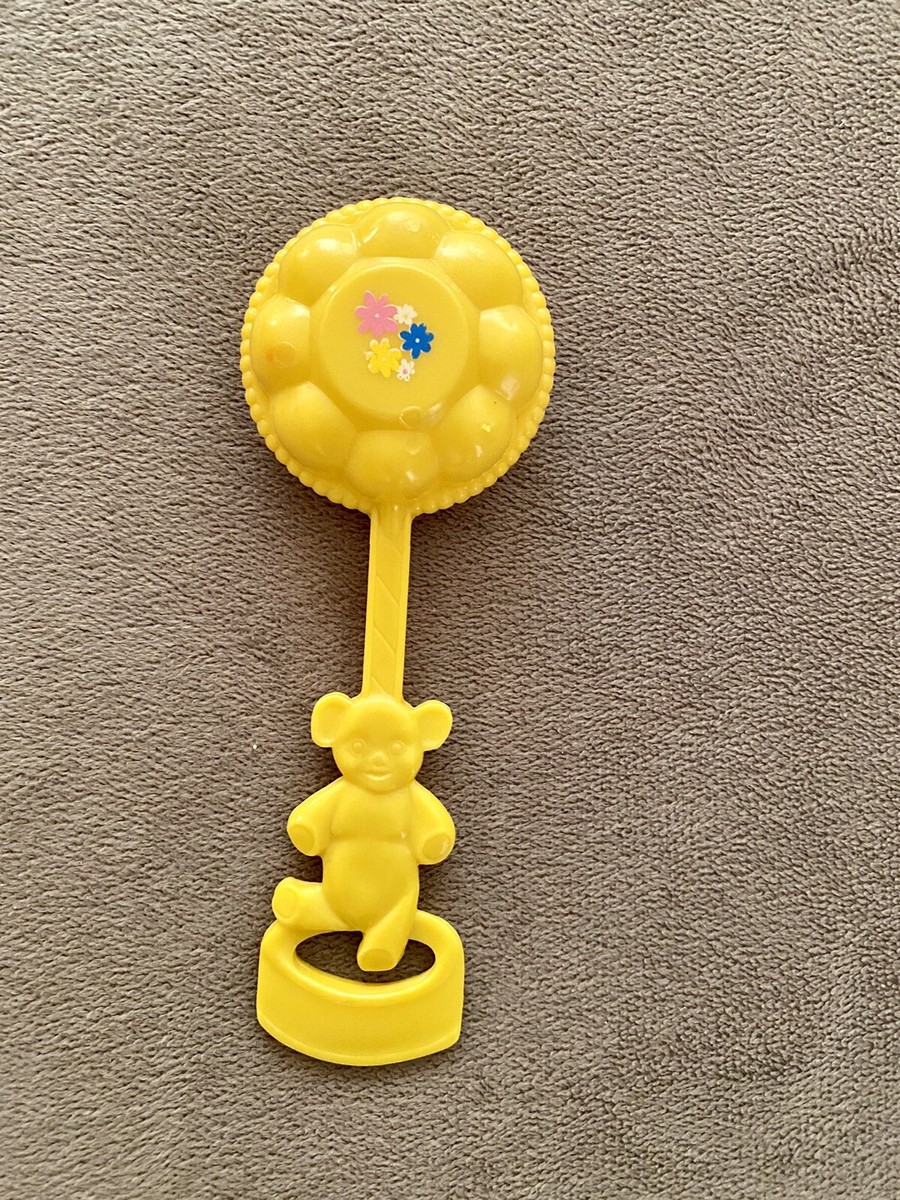 Yellow Baby Rattle