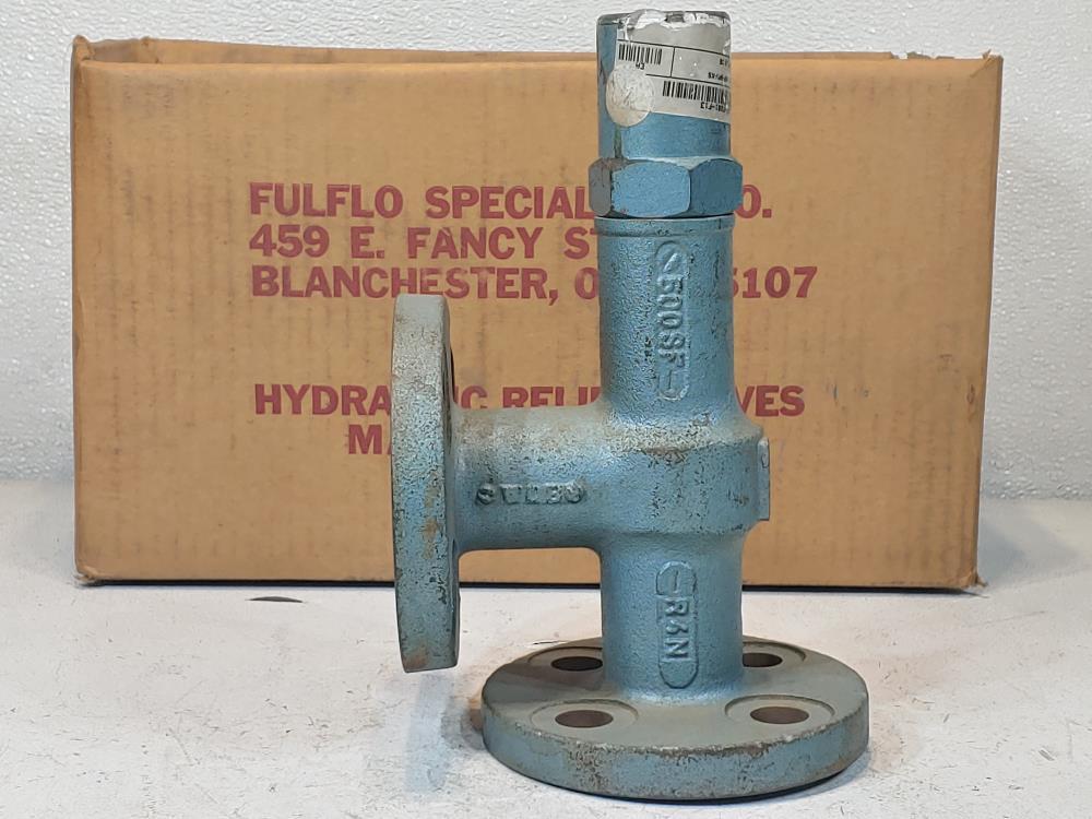 Fulflo Hydraulic Bypass Relief Valve 1" X 1" 300# VSF-5RV-XS | eBay