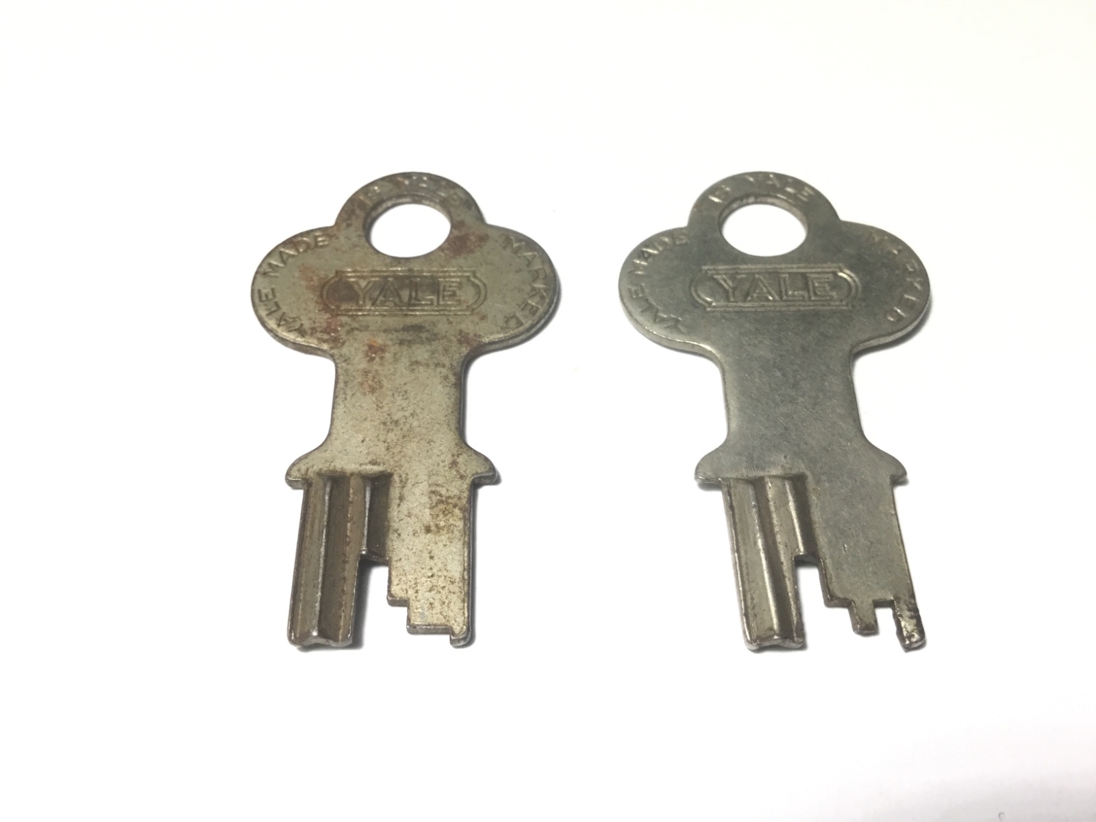 Antique Stanford Yale & Towne Keys, Set of 2 - Locksmith, Steampunk ...