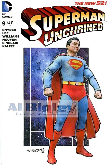 Superman Unchained Covers