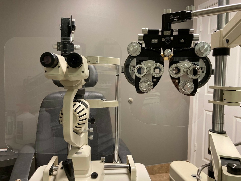 Slit Lamp shield and guard. Clear. Extra large 12”x 12”, Universal.Free ...