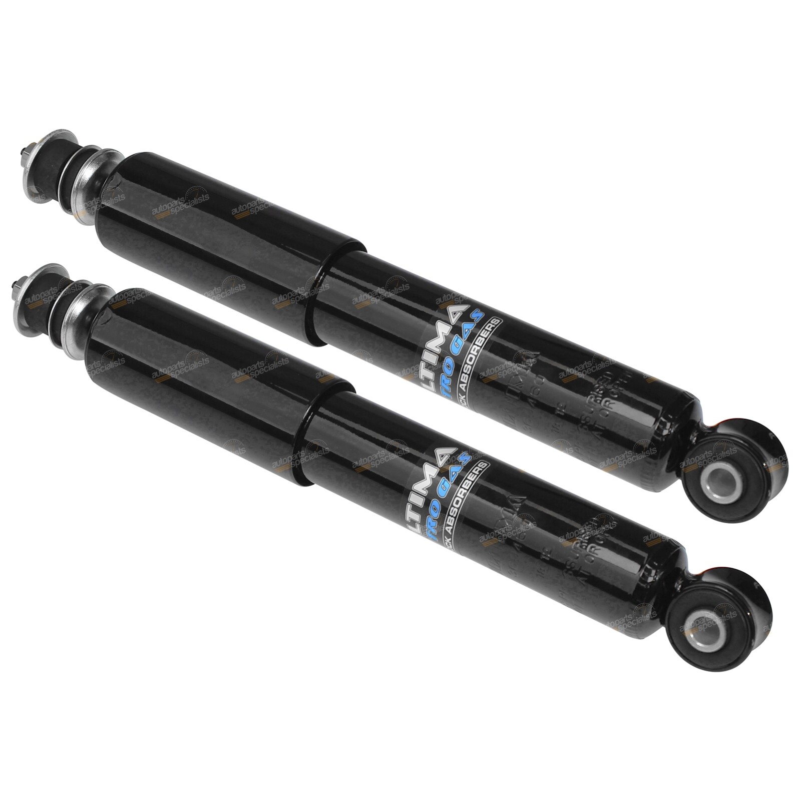 2 Front Gas Shock Absorbers for Nissan Navara D21 1986-97 2wd 4x4 ...