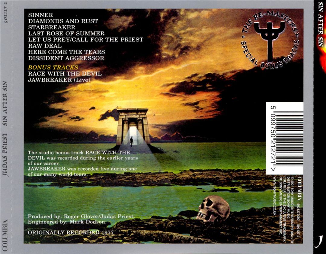 Judas Priest Sin After Sin Remaster Sin After Sin By Judas Priest On