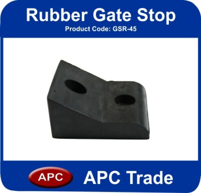 Rubber gate stop 45mm High for swing gates swing gate rubber stop ...