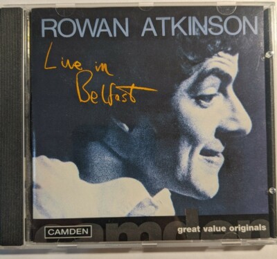 Rowan Atkinson : Live In Belfast (BMG Audio-CD 1996) Stand Up Comedy CD ...