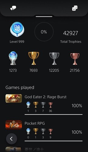 Ps Vita Modded Trophies Level 999 Please Read Description For Details ...