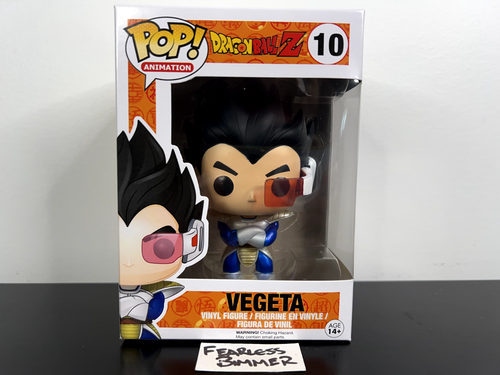 Funko Pop! Animation Dragon Ball Z Vegeta #10 Metallic | eBay