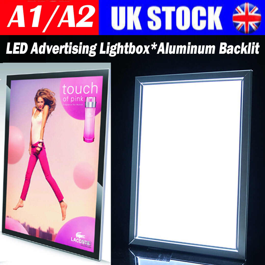 Led Display Board A1 LED Light Box (594x841mm) - Ultra-Slim Wall ...