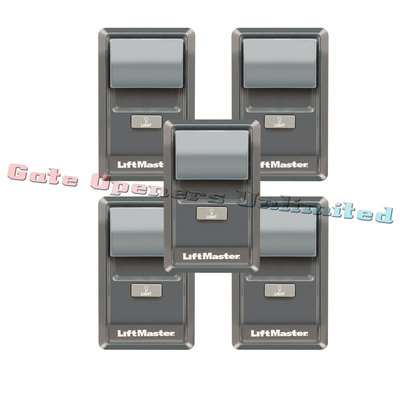 Liftmaster 885LM 5-Pack Wireless Control Panel MyQ Operators ...