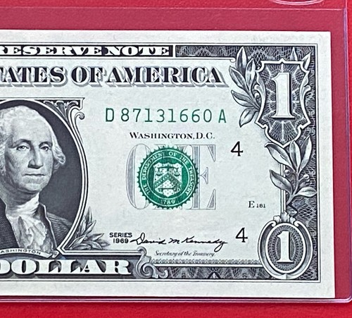 1969 $1 DOLLAR BILL ( CLEVELAND D ) UNCIRCULATED | eBay