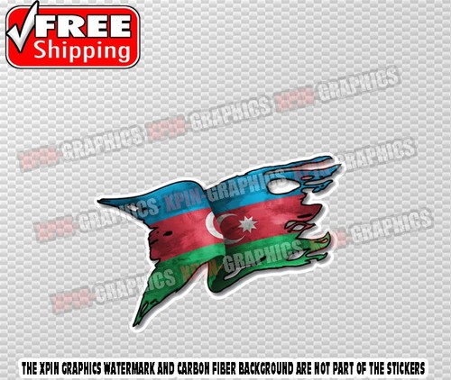 Azerbaijan Country Flag Map Vinyl Decal Sticker A | eBay