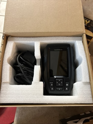 Garmin Fish Finder, Mount, Transducer & Power Cord. In Great Shape. | eBay