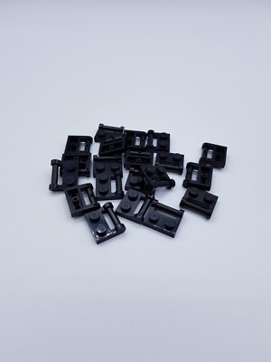 LEGO LOT 20 X PLATE 1X2 W STICK 3.18 NOIR REF 48336 / 4225201 *NEUF* | eBay