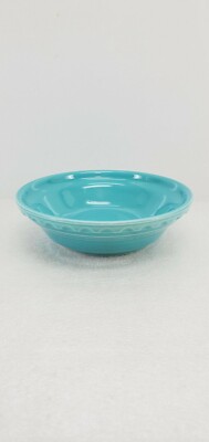 SMALL individual POT PIE BAKER PLATE turquoise blue NEW fiesta | eBay