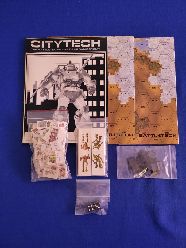Citytech Box Set - Battletech 1608 (Complete) | eBay