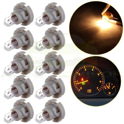 For 10X T4/T4.2 Neo Wedge 10MM Base Halogen Dashboard Climate Light ...