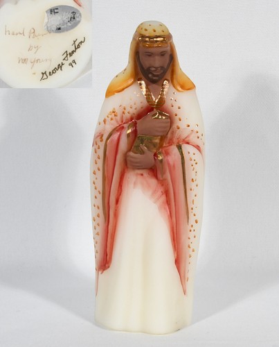 Fenton Nativity Wise Man 6 1/4" Tall Signed By George Fenton | eBay ...