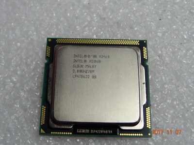 Intel Xeon X3460 SLBJK 2.8GHz Quad Core LGA1156 CPU Processor #TQ1442 ...