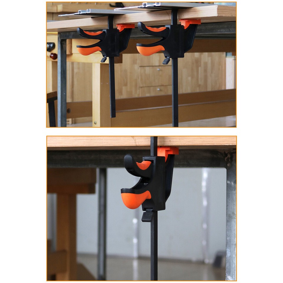 2x Quick Release Track Saw Clamps for Circular Saw Guide Rail System ...