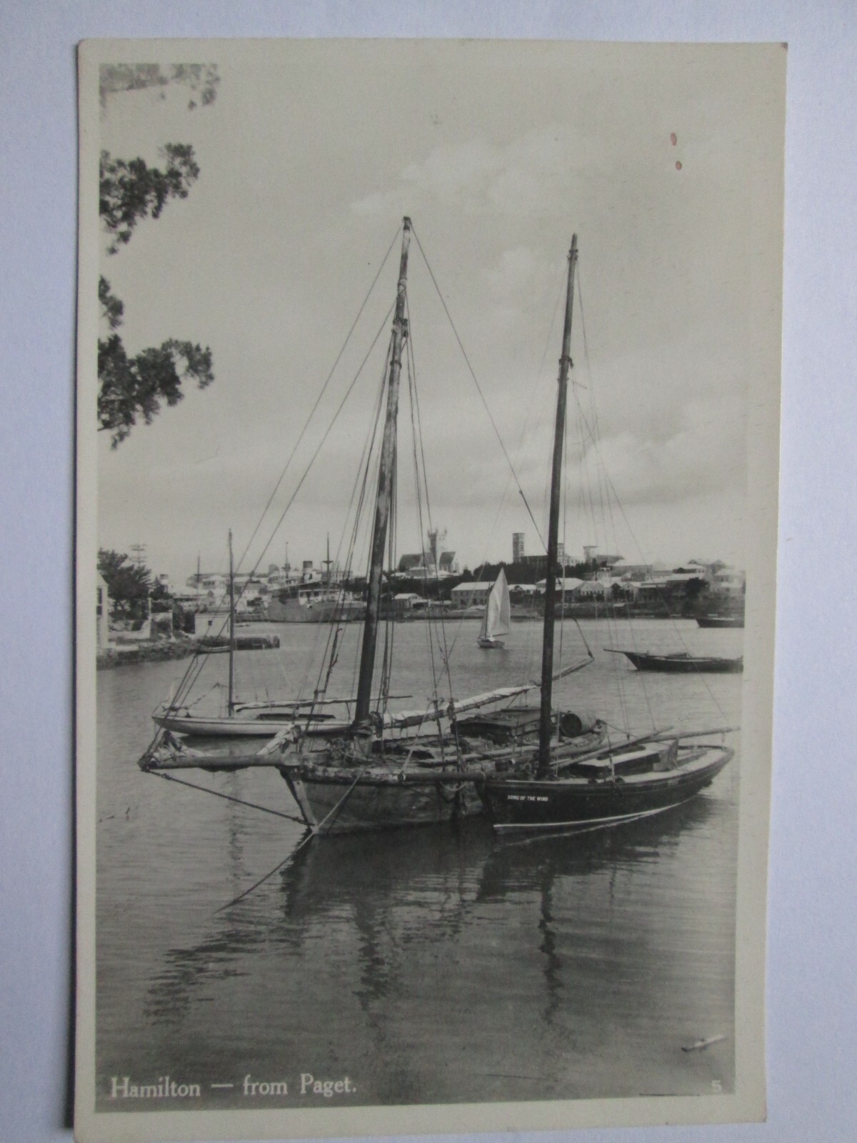 Hamilton from Paget Bermuda Real Photo Vintage Postcard K22 | eBay