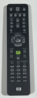 HP Media Center RC6 IR Remote Control OEM for Windows HP P/N 5069-8344 ...