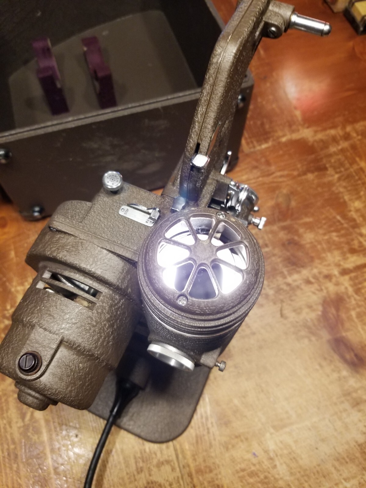 Bell & Howell Regent 8mm Projector Design 122 Model L & Case, WORKS ...