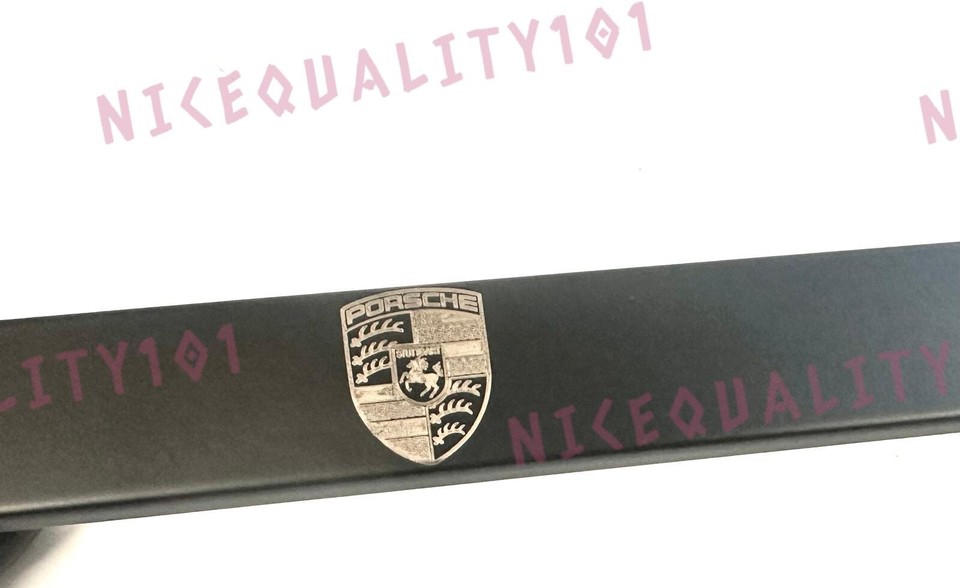 Laser Engraved Etched 911 Cayenne Carrera Stainless Steel License Plate ...