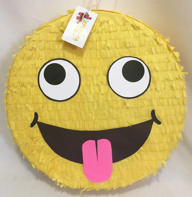 Silly Emoji Style Pinata 16" Emoticon Pinata Emoticon Smiley Pinata | eBay