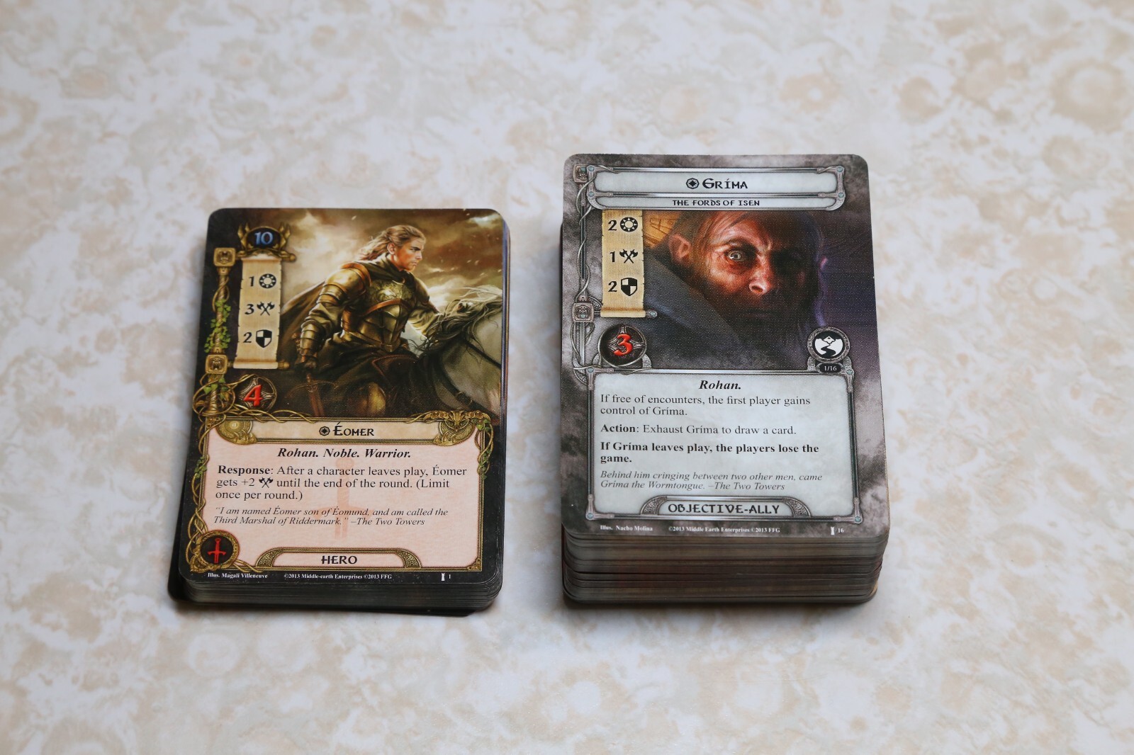 Lord of the Rings LCG - The Voice of Isengard Deluxe Expansion - Cards ...